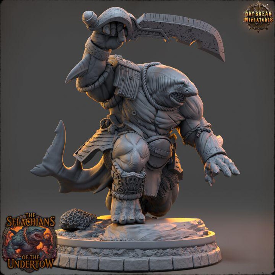 Jharrek Breaktooth, Sharkfolk - the Selachians of the Undertow ...
