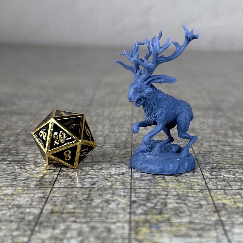 Jackalope - Escala 32 mm - Miniatura sin pintar - Etsy España