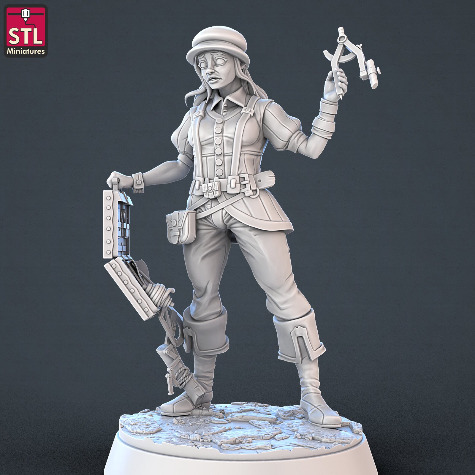 Construction Set - Townsfolk Npcs - Unpainted Miniature - Etsy