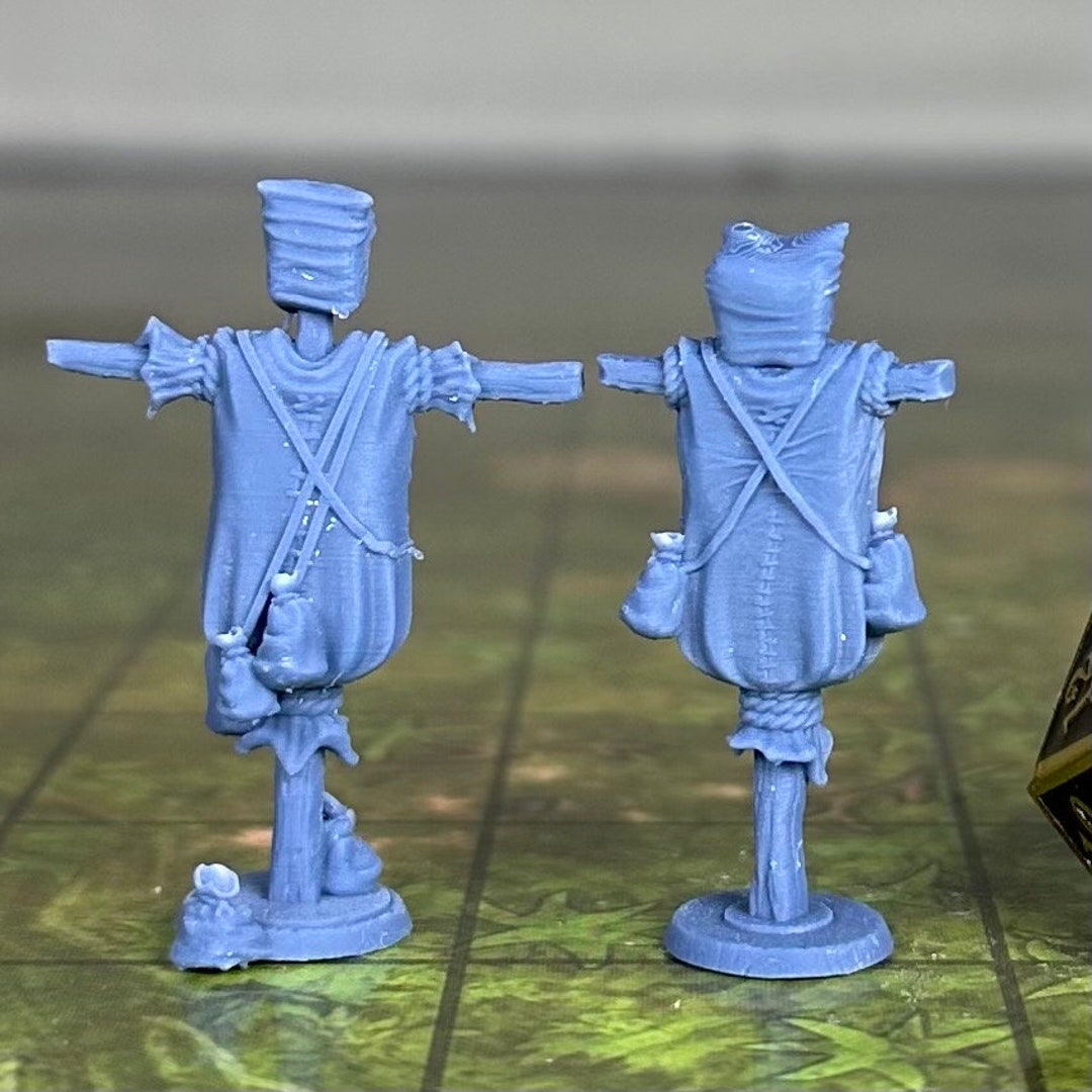 Training Dummies Unpainted Miniature - Etsy