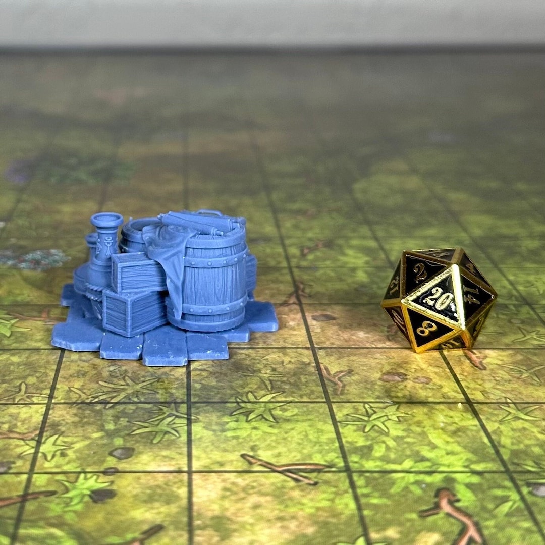 Supply Pile - Masters of Dungeons Quest - 28mm, 32mm Scale - Unpainted ...