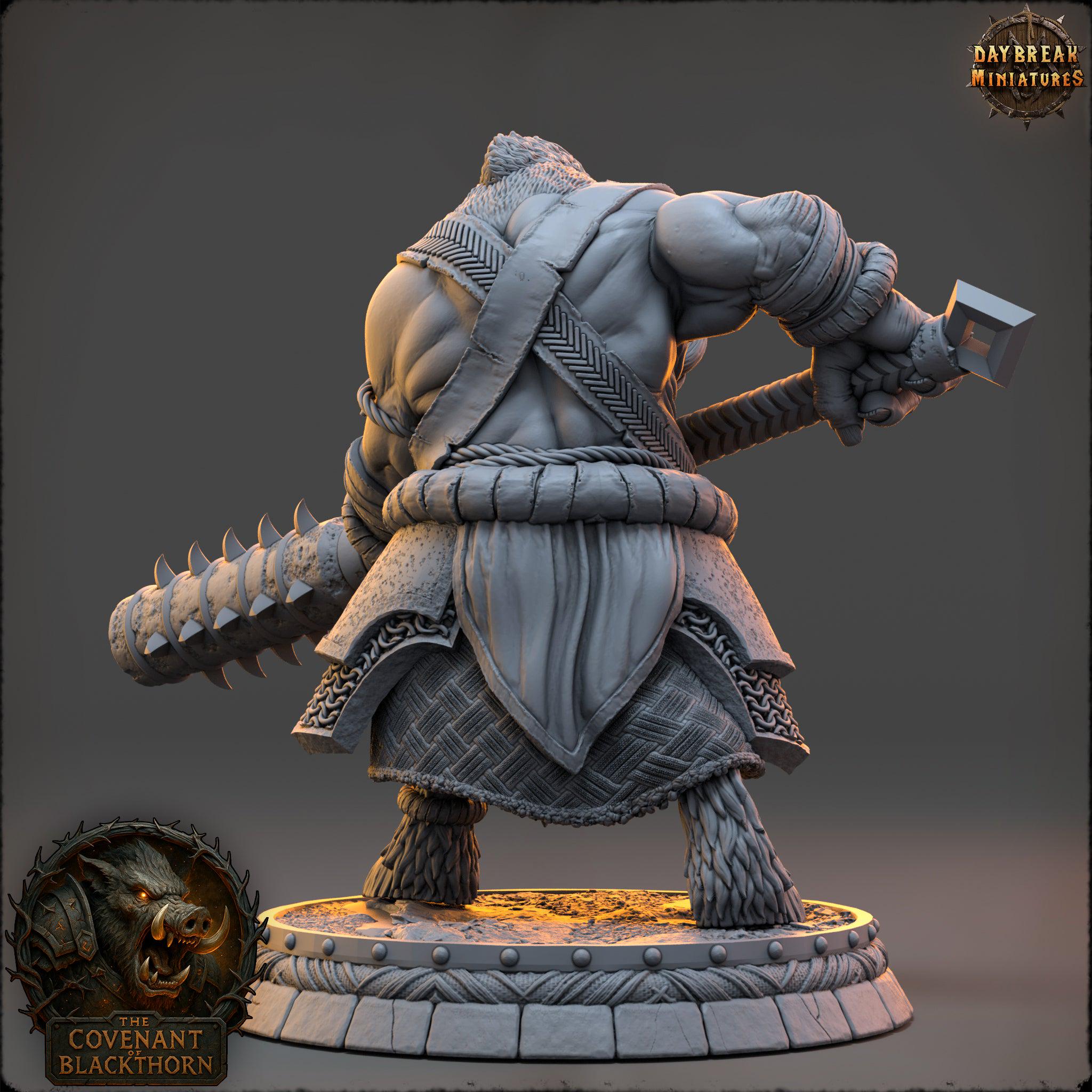 Bruth Thistlemane, Boarfolk - the Covenant of Blackthorn - Unpainted ...