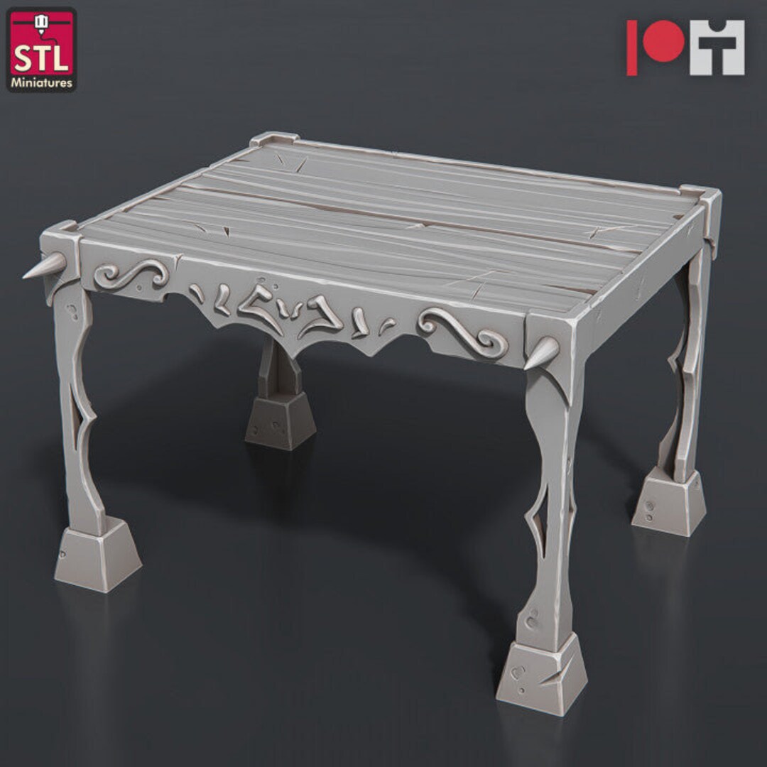 Empty Desk Jail Set Unpainted Miniature - Etsy