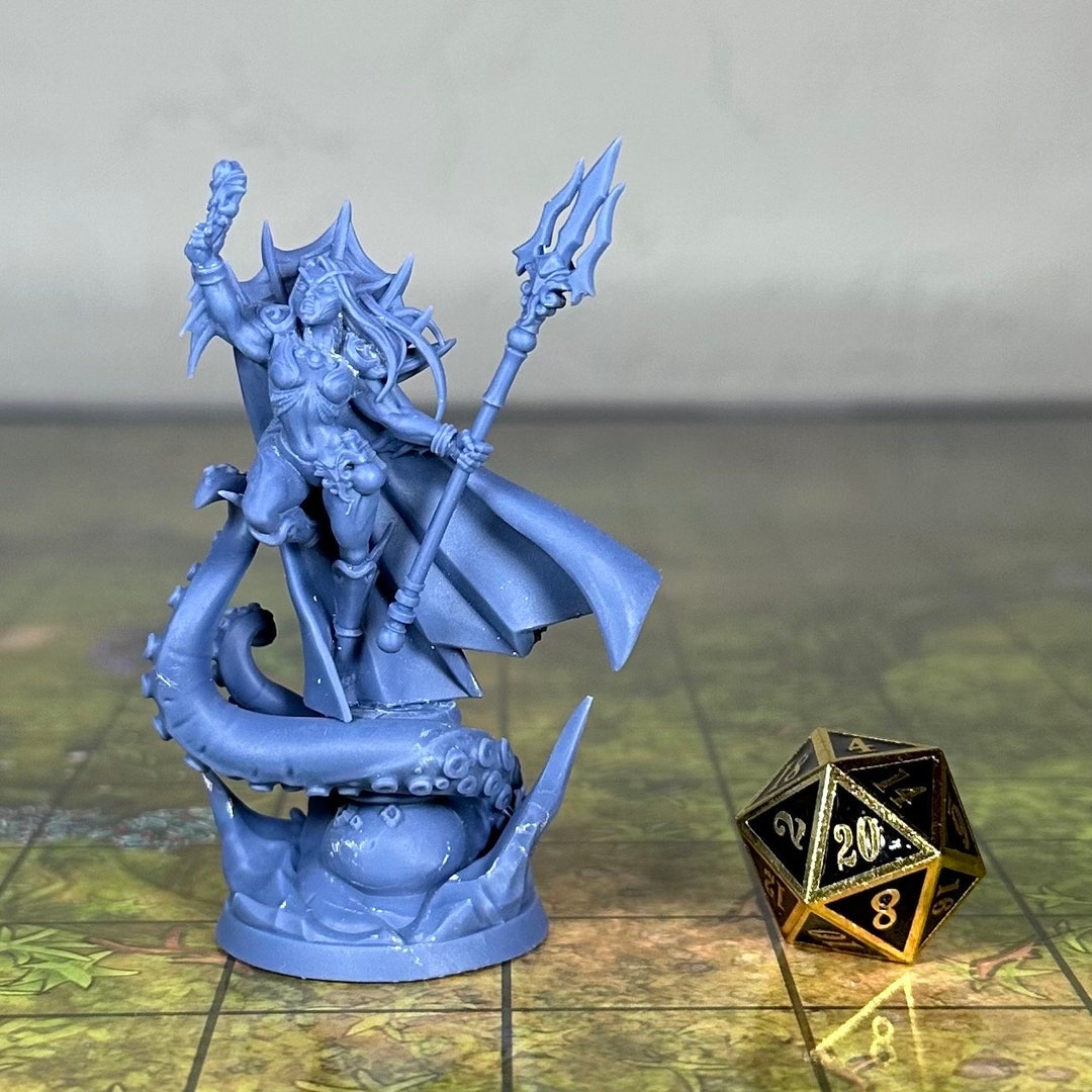 Triton Priestess, Alyssa, Priestess of Holmuran - Sunken Kingdom Set ...