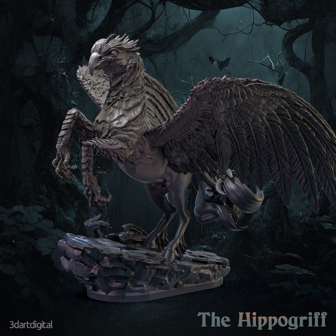 Hippogriff Unpainted Miniature - Etsy