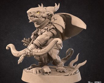 Kobold Ranger Miniature MZ4250 D&D 5e Dungeons and Dragons Pathfinder ...