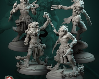 Female Tabaxi Dancer 28mm 32mmminiatures for Tabletop Gaming dnd, D&D ...