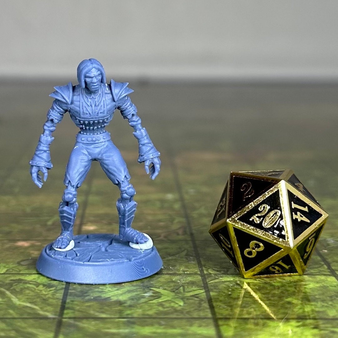Undead Steward - 2 Poses - - 32mm Scale - Unpainted Miniature for Dnd ...