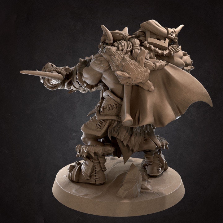 Bugbear Hunter - Unpainted Miniature - Etsy