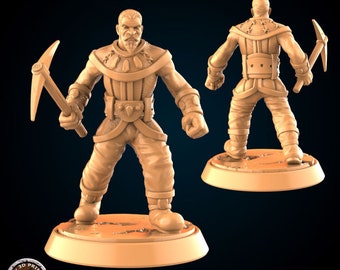 Miner 3d Print - Etsy