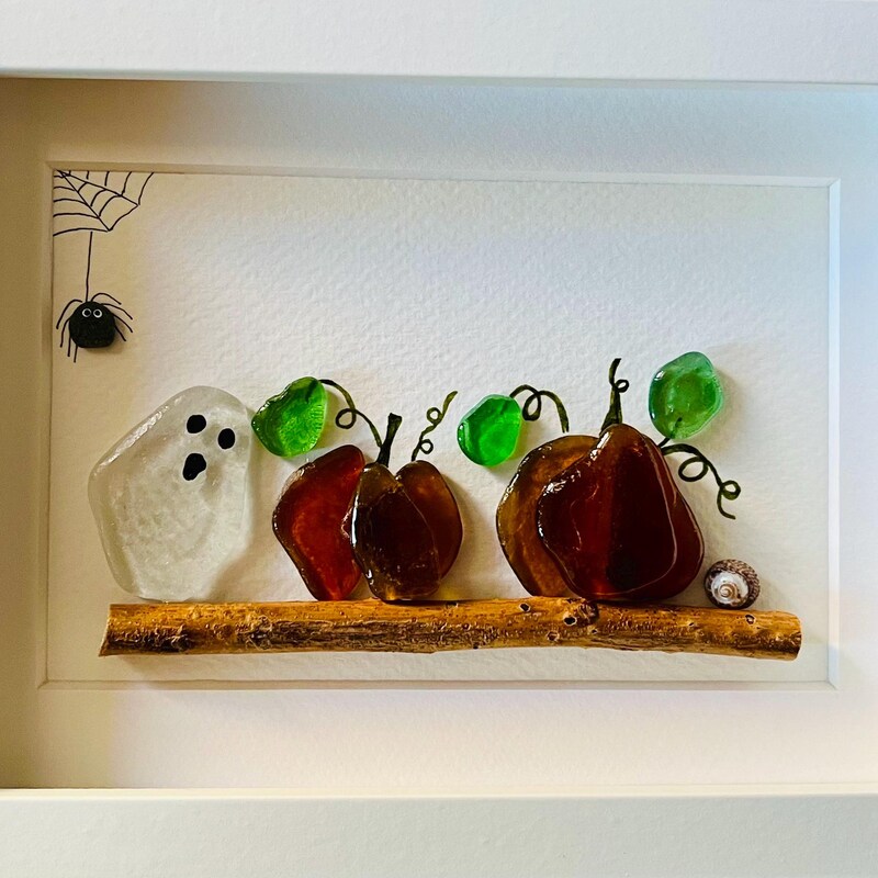 Halloween Pebble Art - Etsy