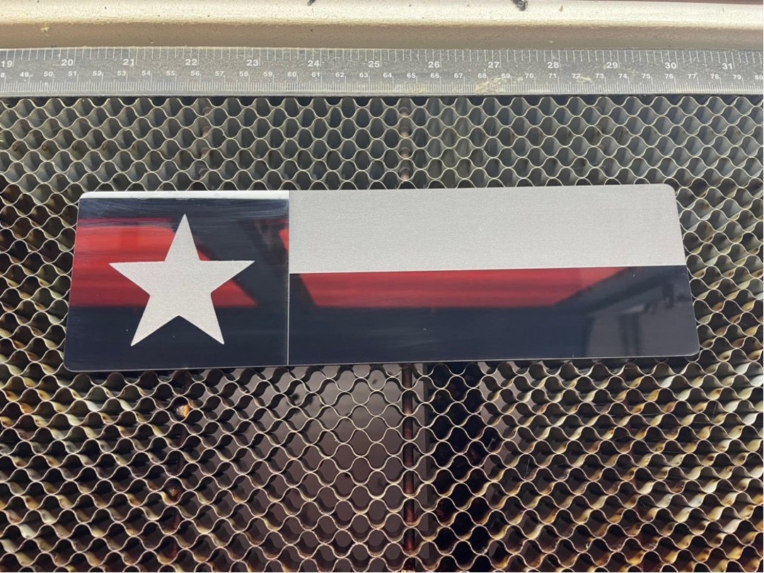 EZGO RXV TXT Badge/emblem Plate Texas Flag Laser Etched - Etsy