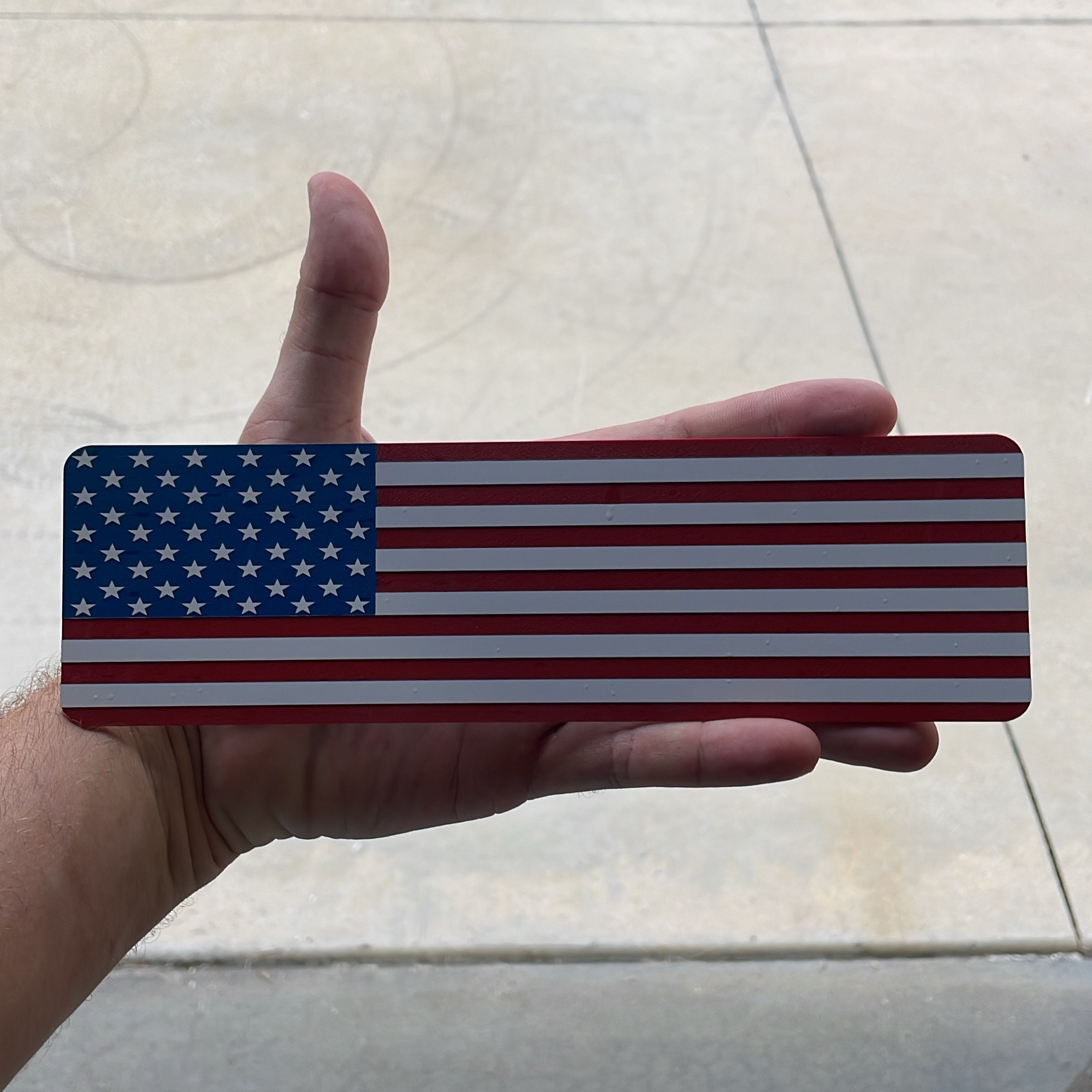 Ezgo Rxv Txt American Flag Badge/emblem Plate- 50 Star American Flag ...