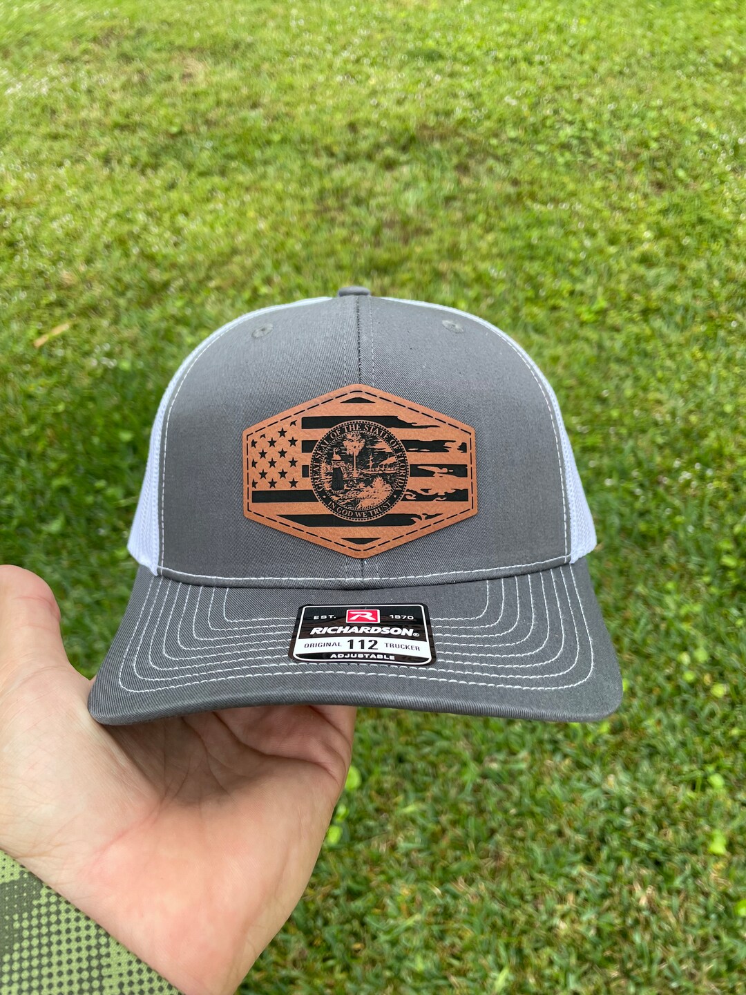 Florida Seal Flag- Richardson Hat- Distressed Flag- Snapback - Etsy