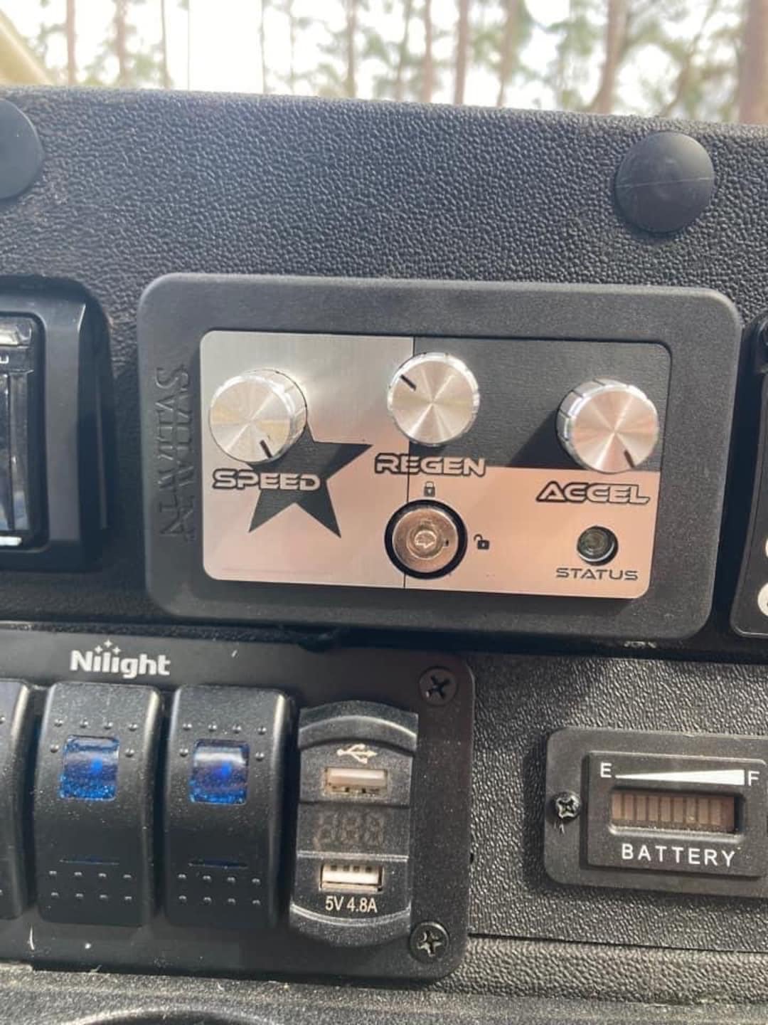 2023 Version and Below -navitas OTF Badge -golf Cart Controller ...