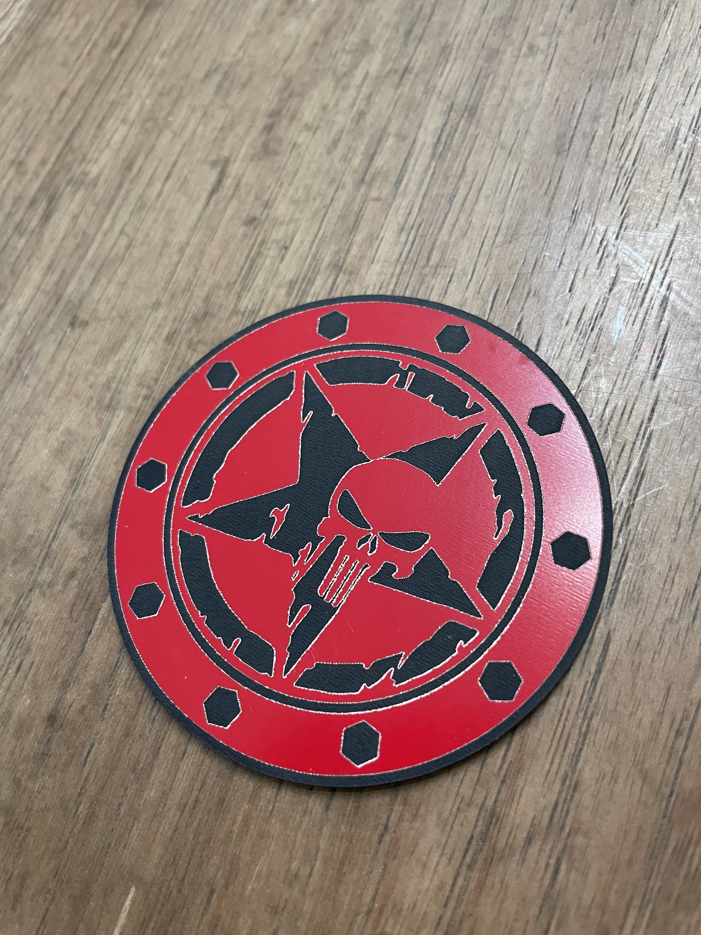 YAMAHA Golf Cart Badge- Punisher Design- Badge/emblem- Select Your Size ...