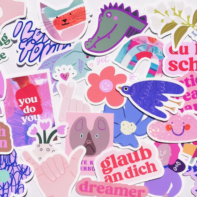 Lustige sticker - Etsy.de