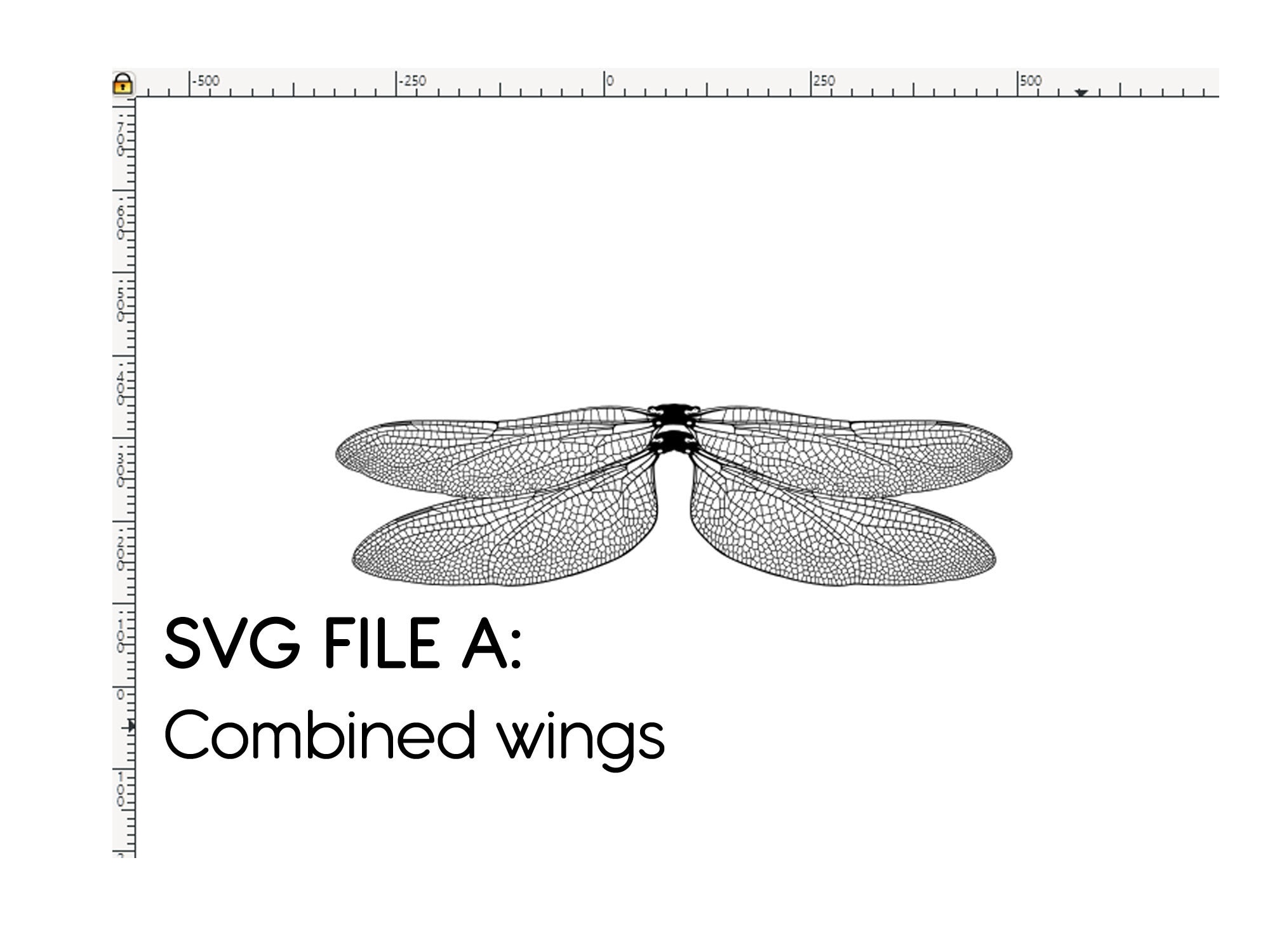 Dragonfly Wings Svg Dxf Png Digital Download - Etsy