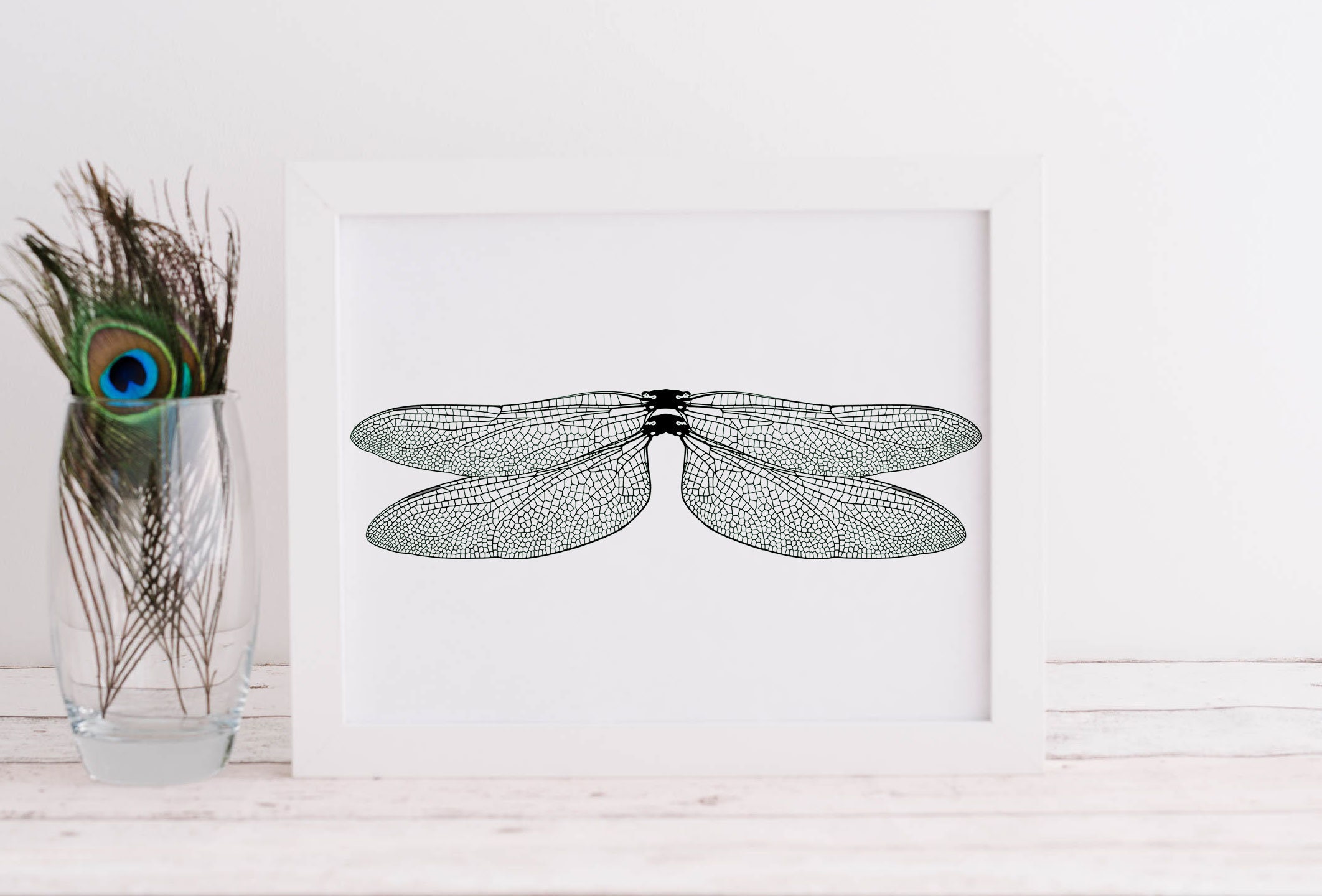 Dragonfly Wings Svg Dxf Png Digital Download - Etsy
