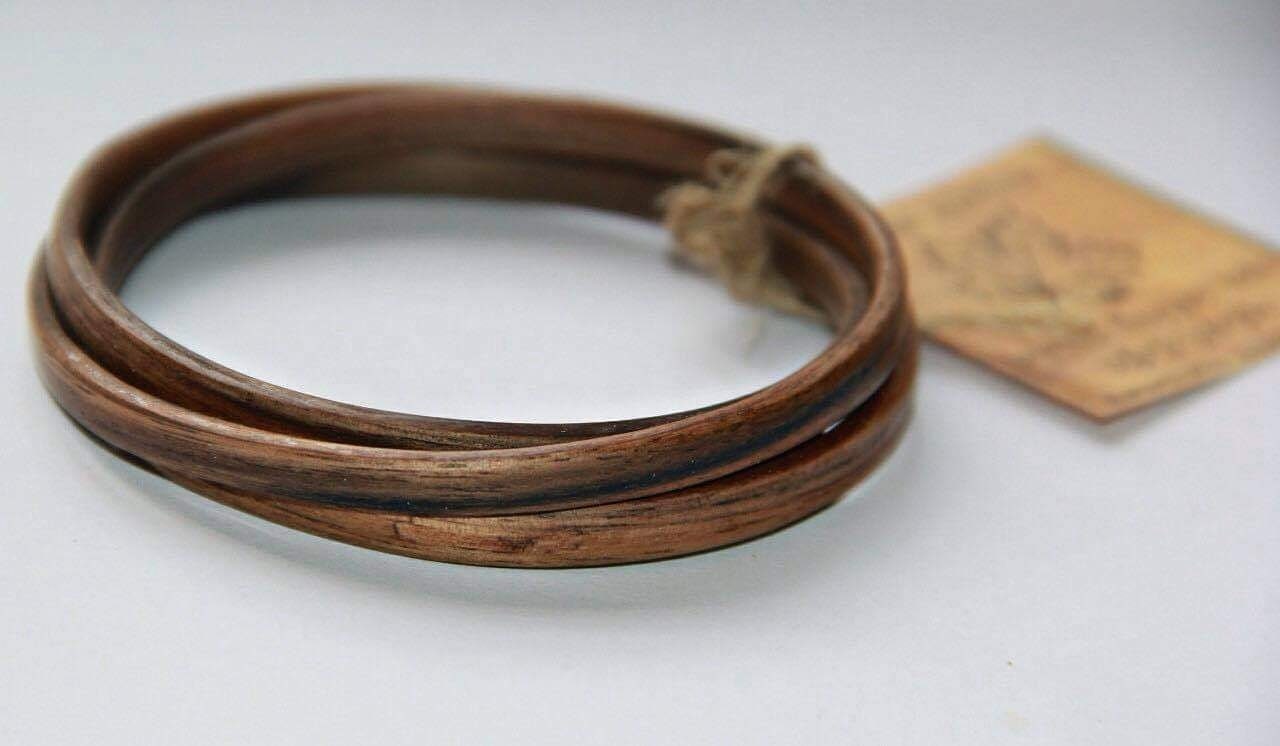 Wooden Bracelet With Enamel/ Wooden Bangle/ Ladies Bracelet/ Modern ...