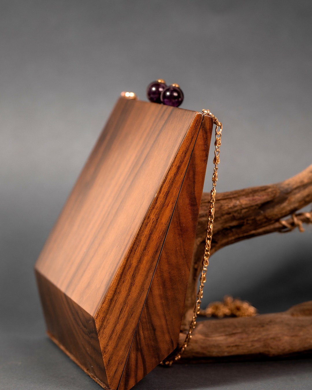 Wood Bag/ Wood Clutch/wooden Shoulder Bag/handmade Bag/wood Purse/ Gift ...