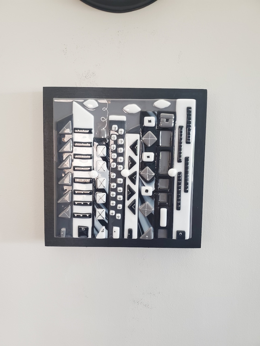 Glass Cityscape- Fused Glass Wall Art by Gary Levin Glass # ...