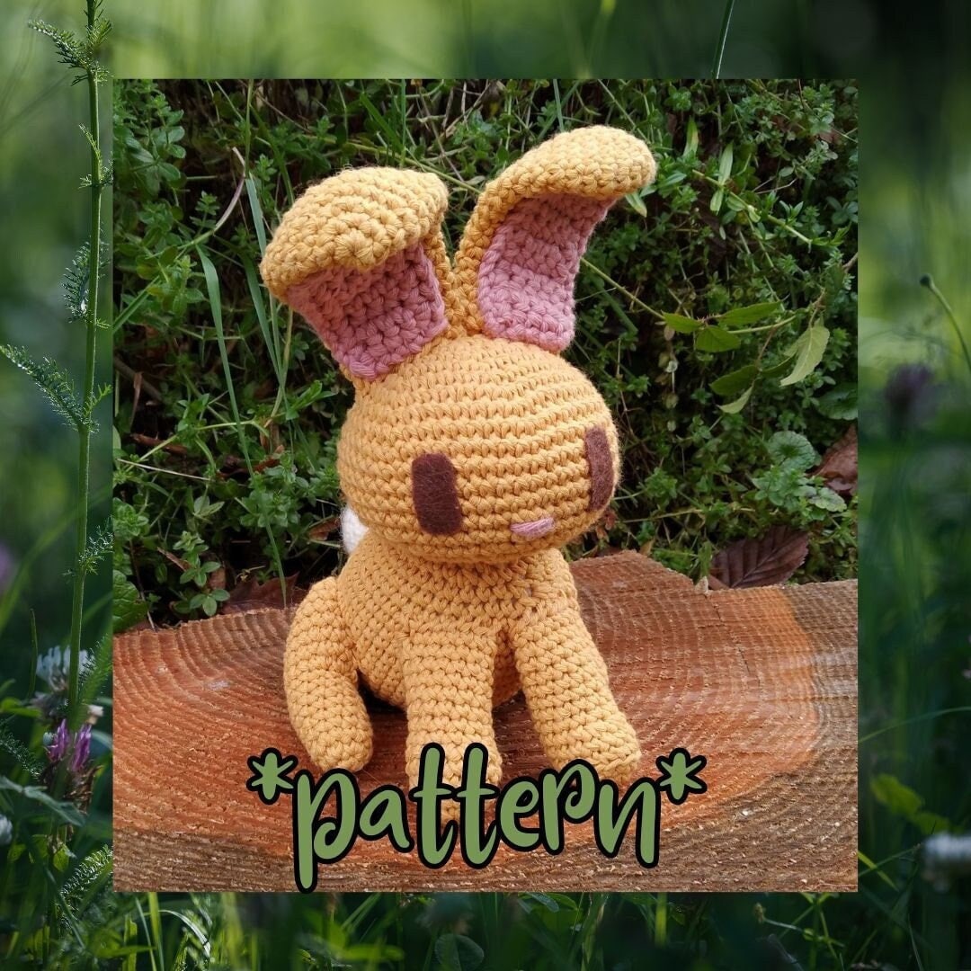 Amigurumi Rabbit, Crochet Pattern (US, FR) - Etsy