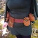 Foraging Druid Belt, Fantasy Accessory, Cosplay, Herbalist Bag, Forest ...