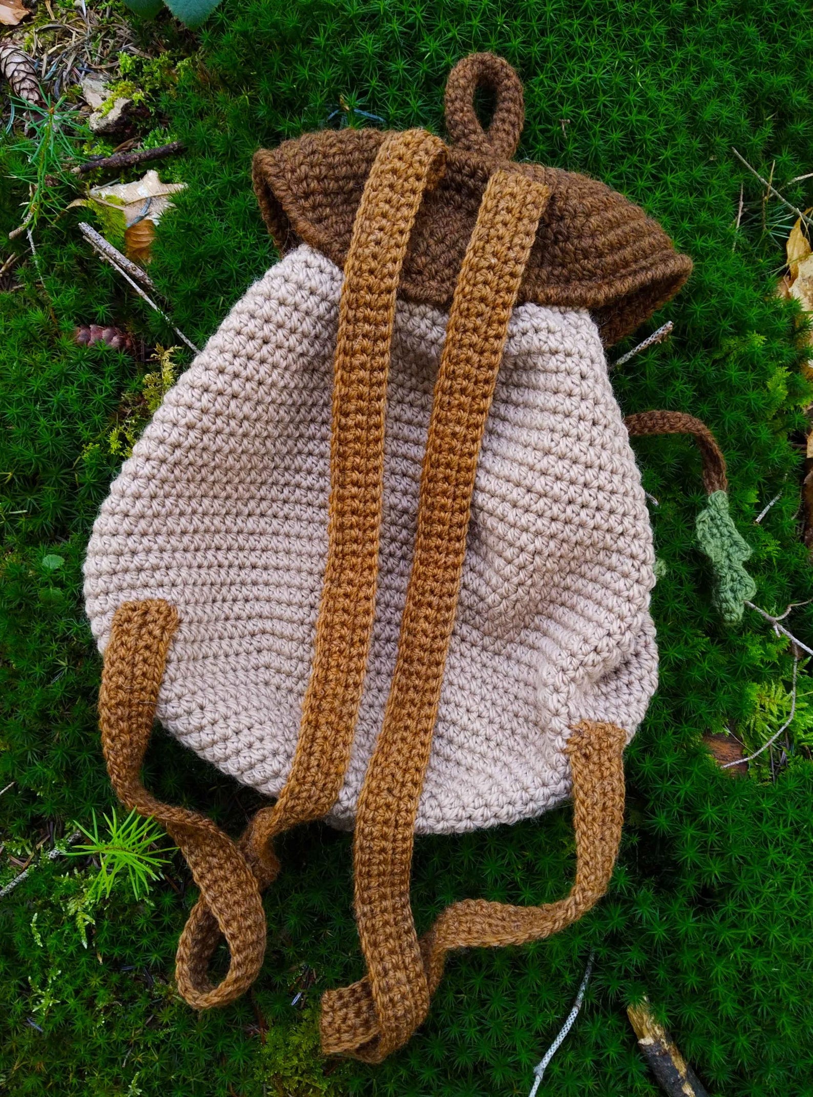 Acorn Backpack, Foraging Bag, Forest Fashion, Fantasy, Cosplay, Nature ...