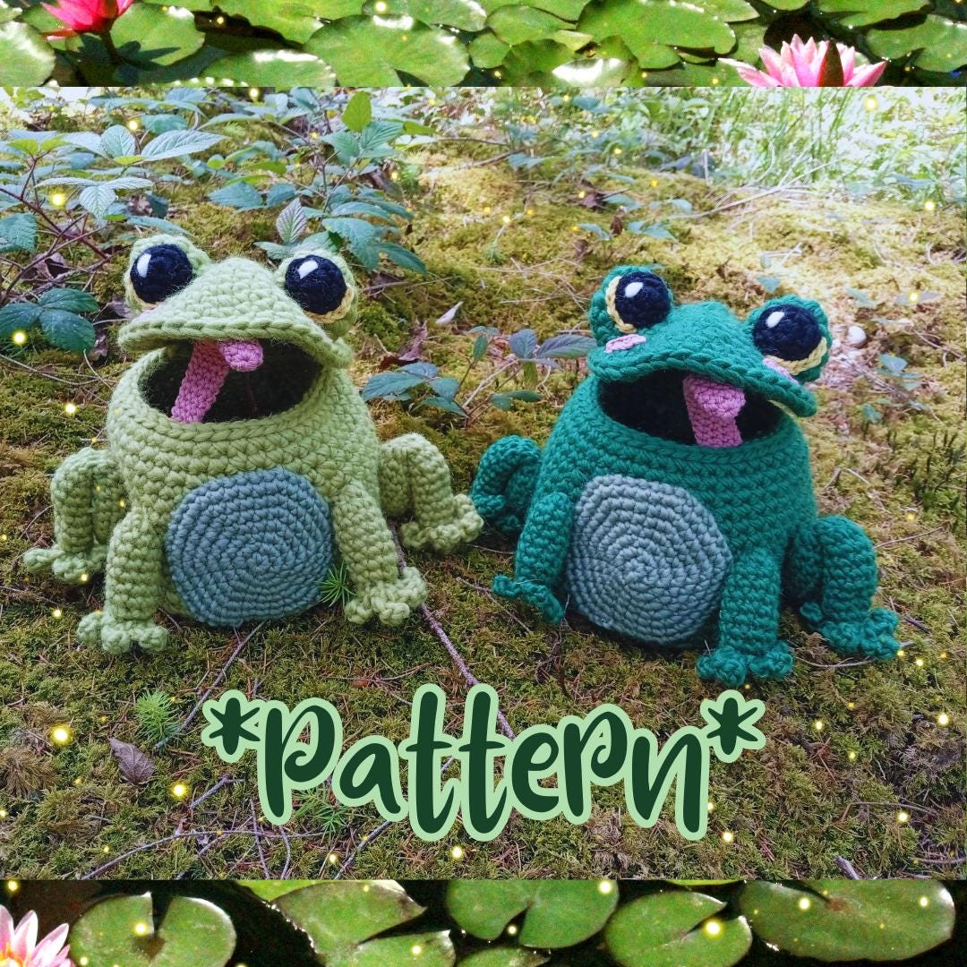 Frog Baskets, Cottagecore House Deco, Nature, Practical and Fun Storage ...