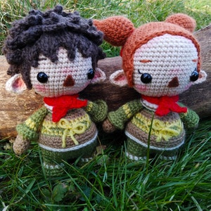 Crystal Mages Crochet Pattern, Video Games Amigurumi english US - Etsy