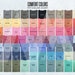 Comfort Colors 1717 Color Chart Digital File Color Chart for Comfort ...