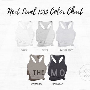 Next Level 1533 Color Chart | Digital File Color Chart for Next Level ...