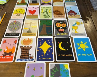 Ex Animo Tarot, a Major Arcana Only Indie Tarot Deck : 22 Cards - Etsy