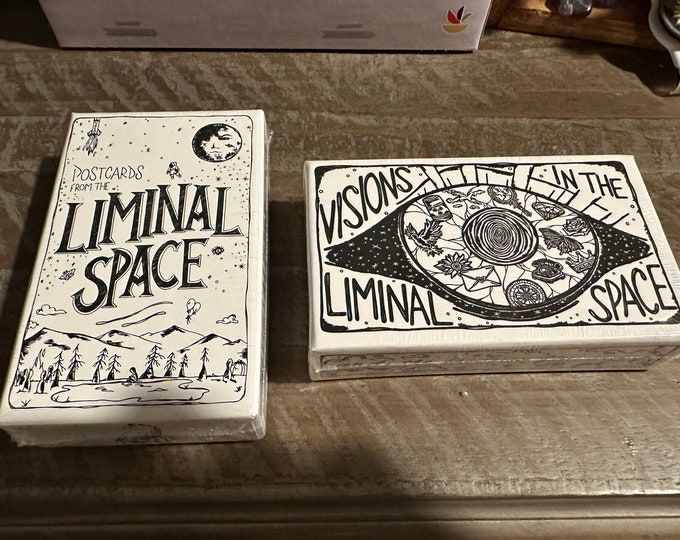Postcards From the Liminal Space Deck Sealed & Visions From the Liminal ...