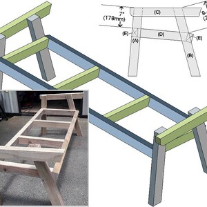 How to Build a Jack and Jill Bench Seat - Etsy