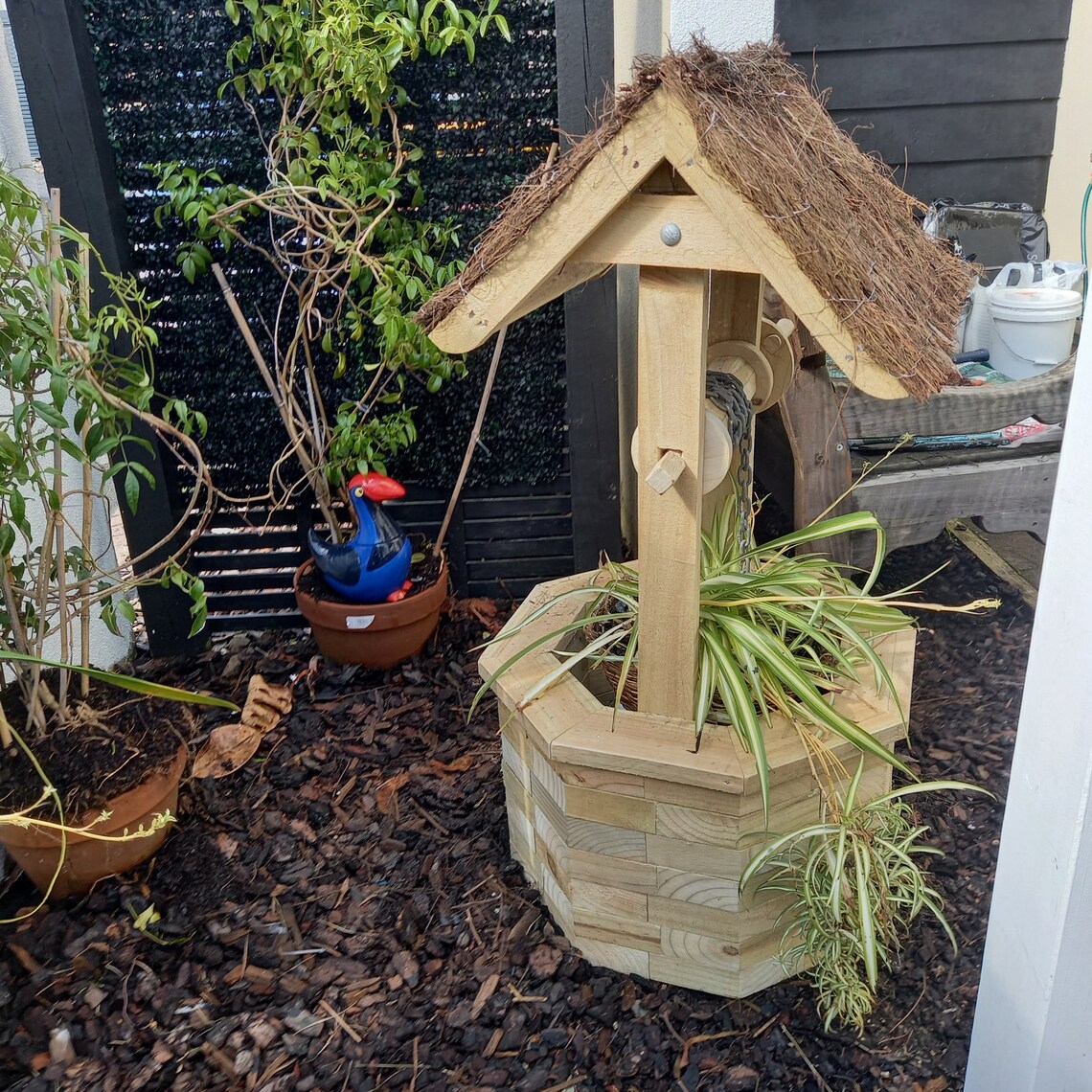 How to Build a 4ft 1200mm Wooden Wishing Well With Winding - Etsy