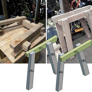 How to Build a Jack and Jill Bench Seat - Etsy