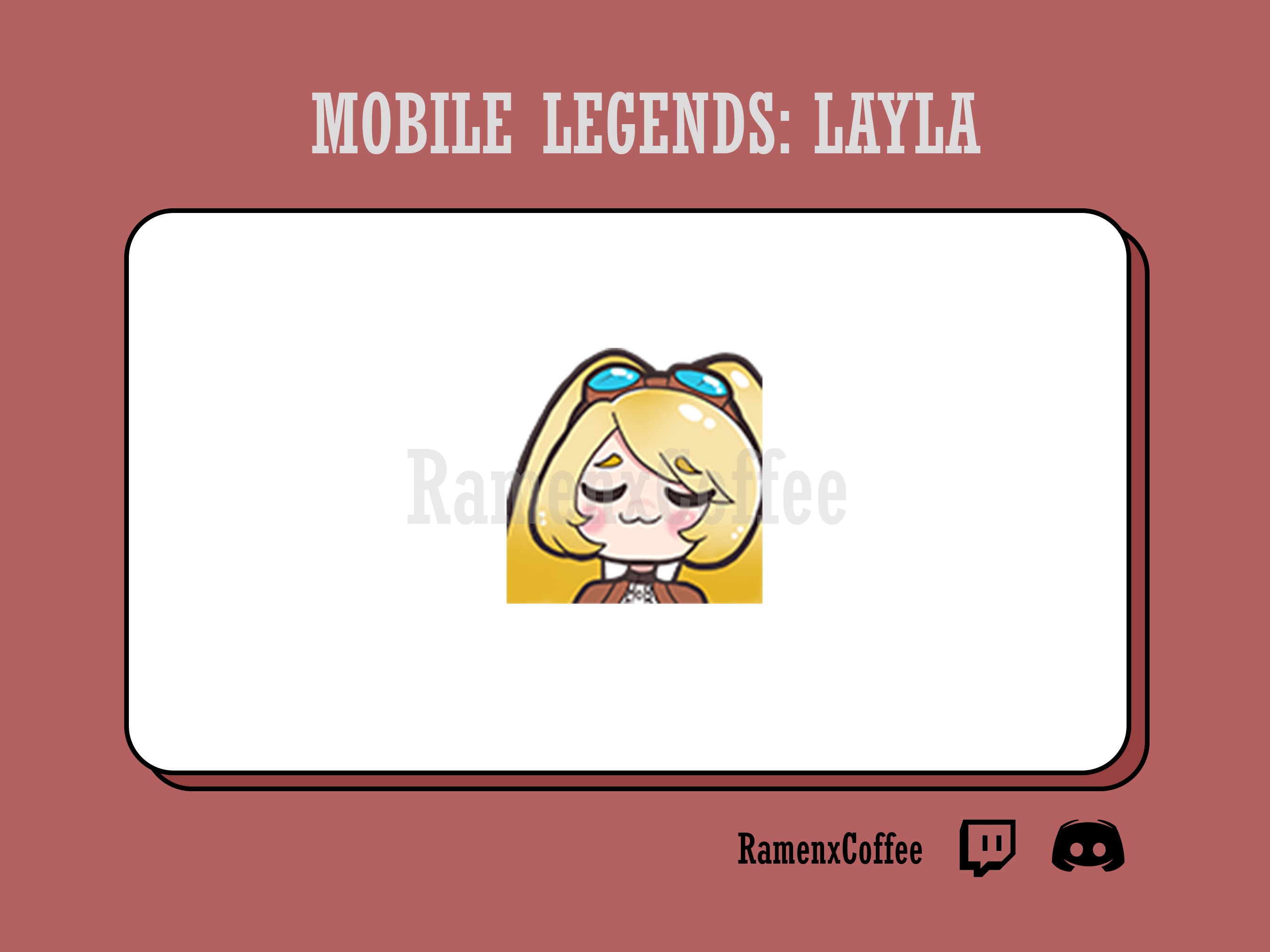 Mobile Legends Layla Emote | Etsy UK