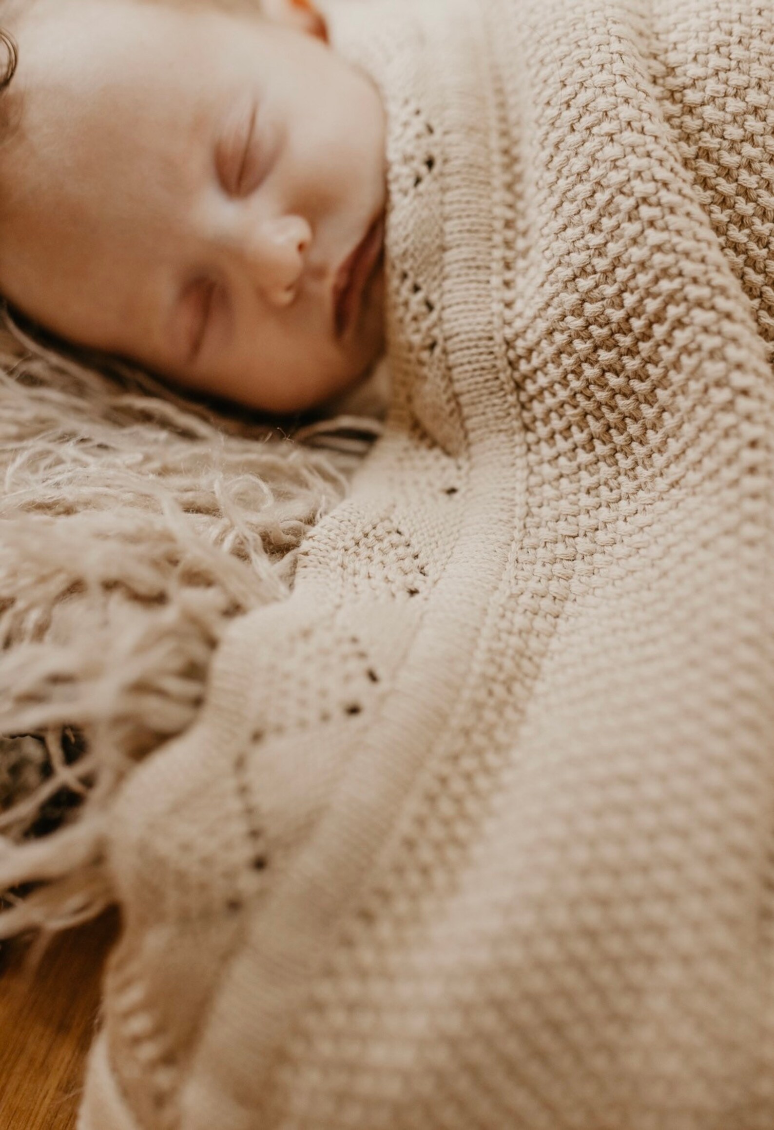 BABY KNIT BLANKET Cotton Baby Blanket Neutral Baby Blanket - Etsy