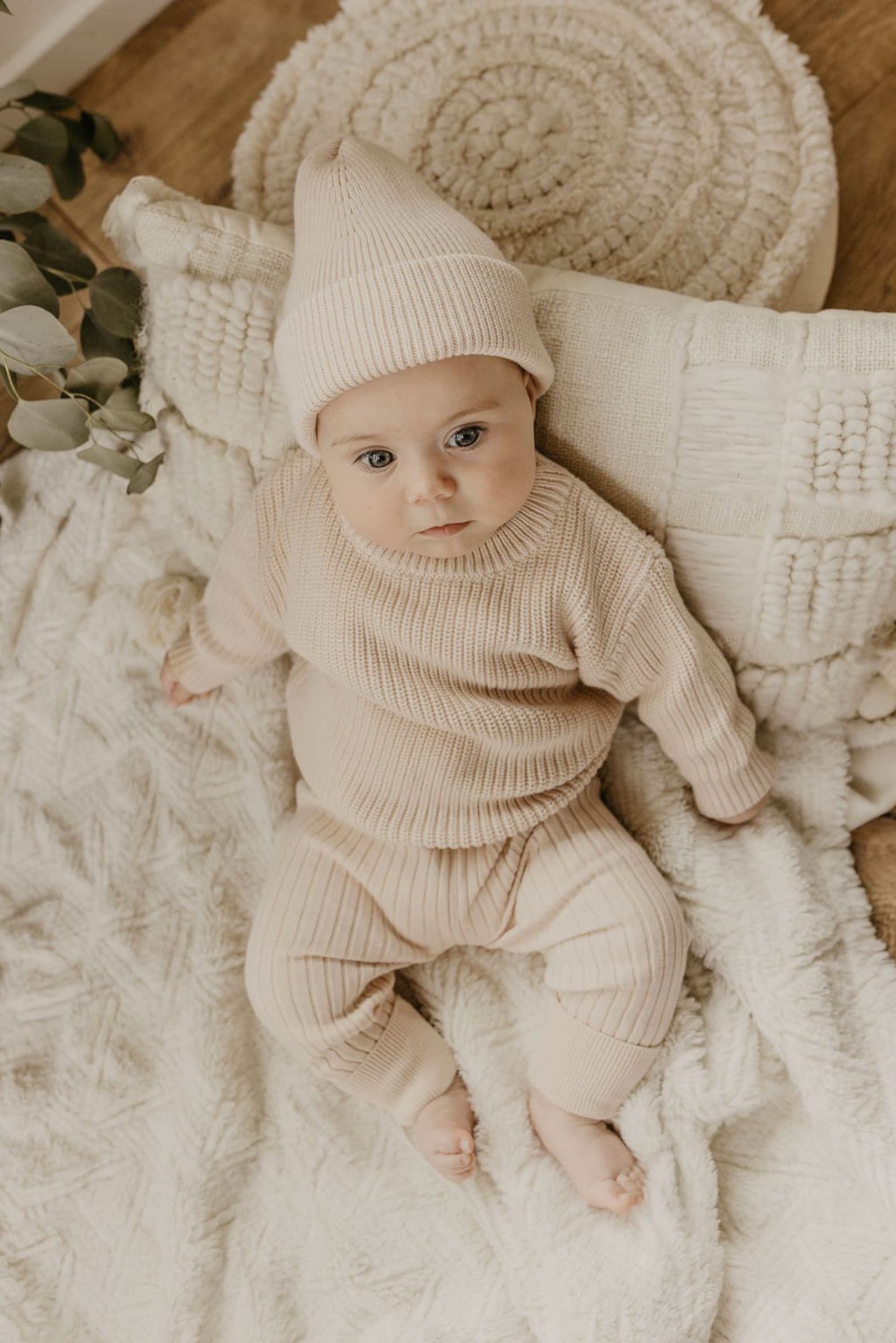 BABY KNIT SET Newborn Knits Winter Baby Knitwear Chunky - Etsy