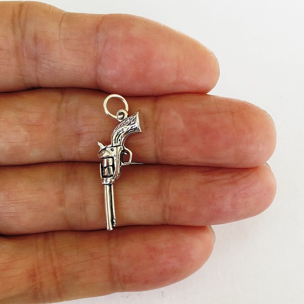Revolver Charm - Etsy