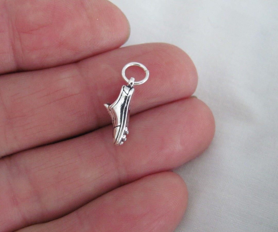 Solid Sterling Silver Track Shoe Small Charm (brand New) - Etsy