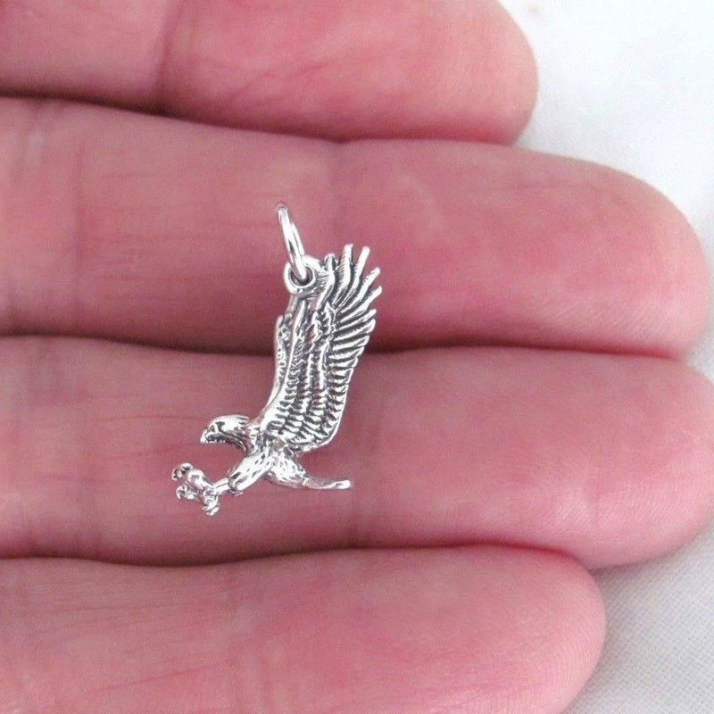 Eagle Charm - Etsy