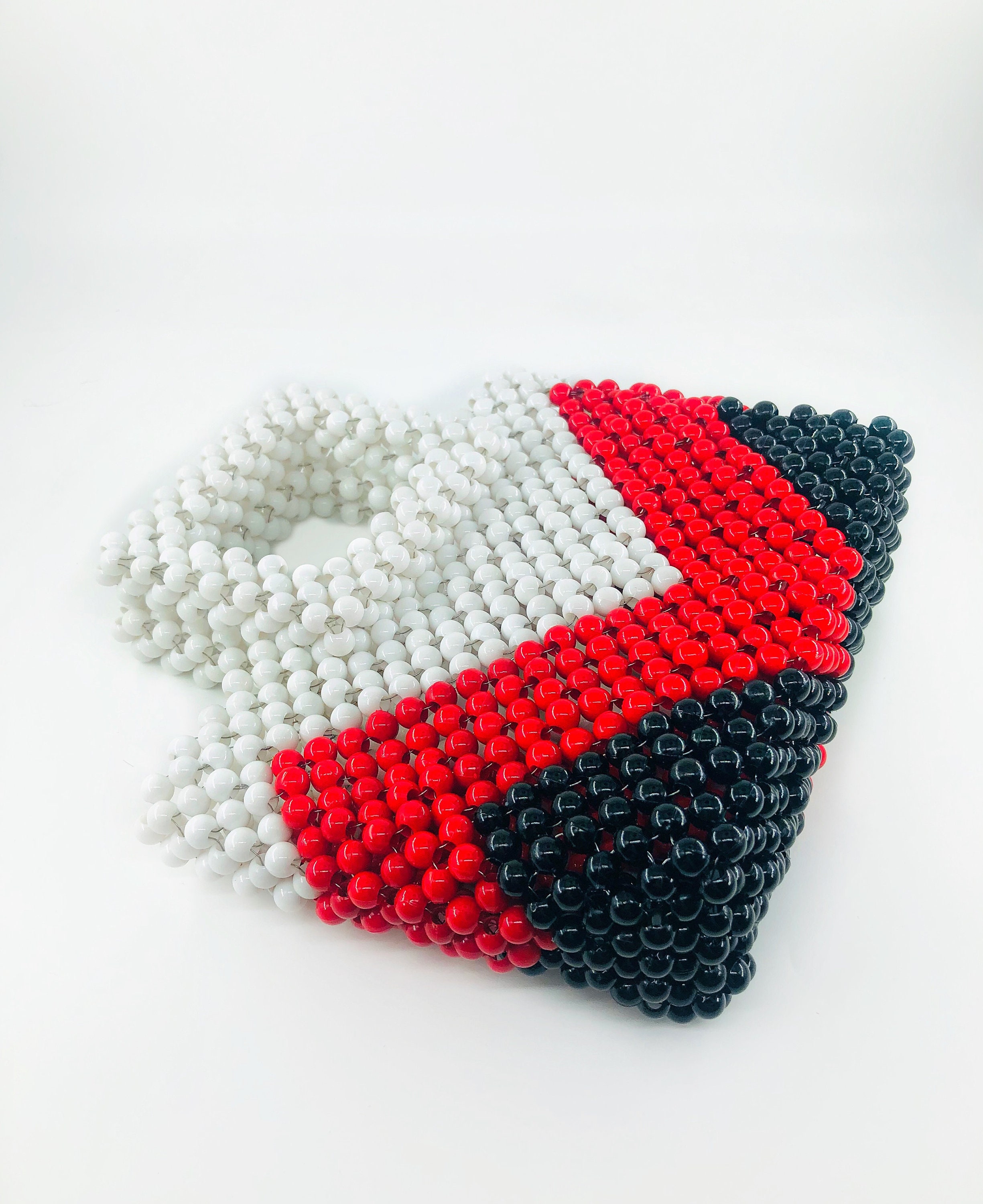 Red Bead Handbag Bead Handbag Bead Bag Women Bead Bag Bead - Etsy