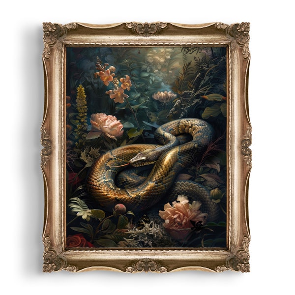Snake Art - Etsy