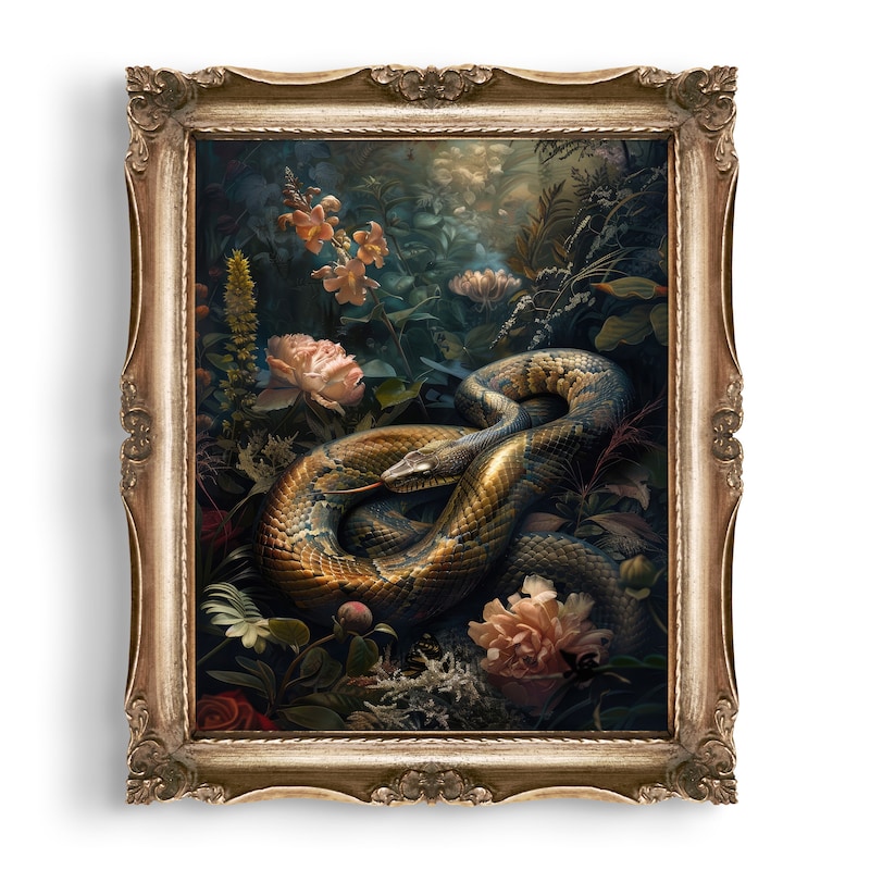 Snake Art - Etsy