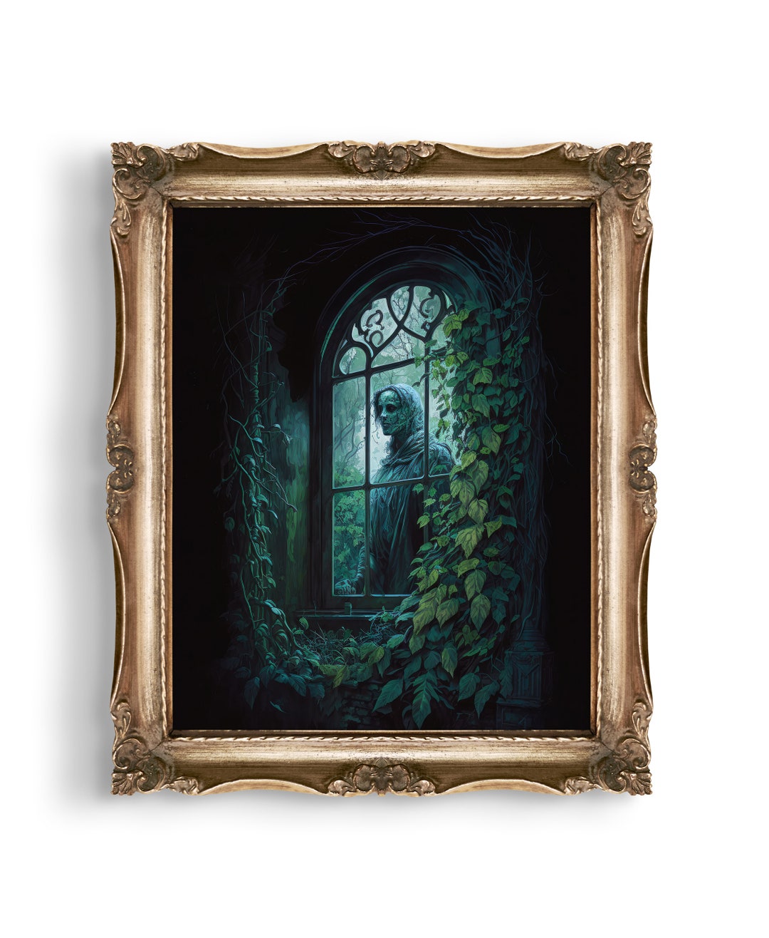 Dark Spooky Art Print Horror Home Decor Goth Gift Wall - Etsy