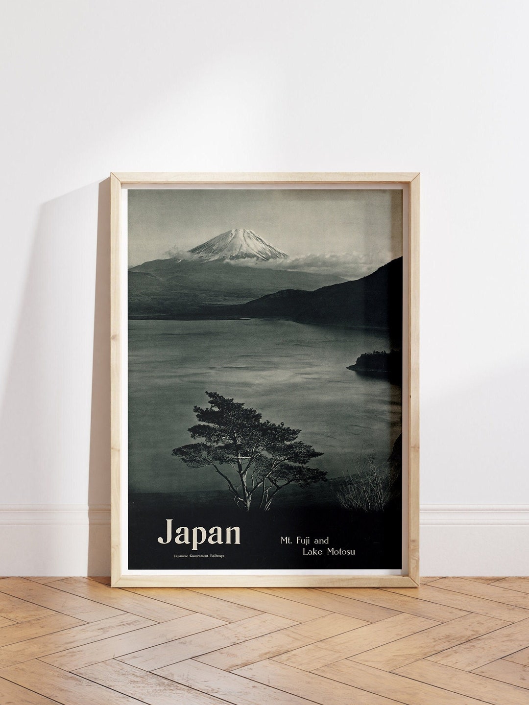 Vintage Japan Travel Poster Japandi Wall Art Japandi Decor - Etsy
