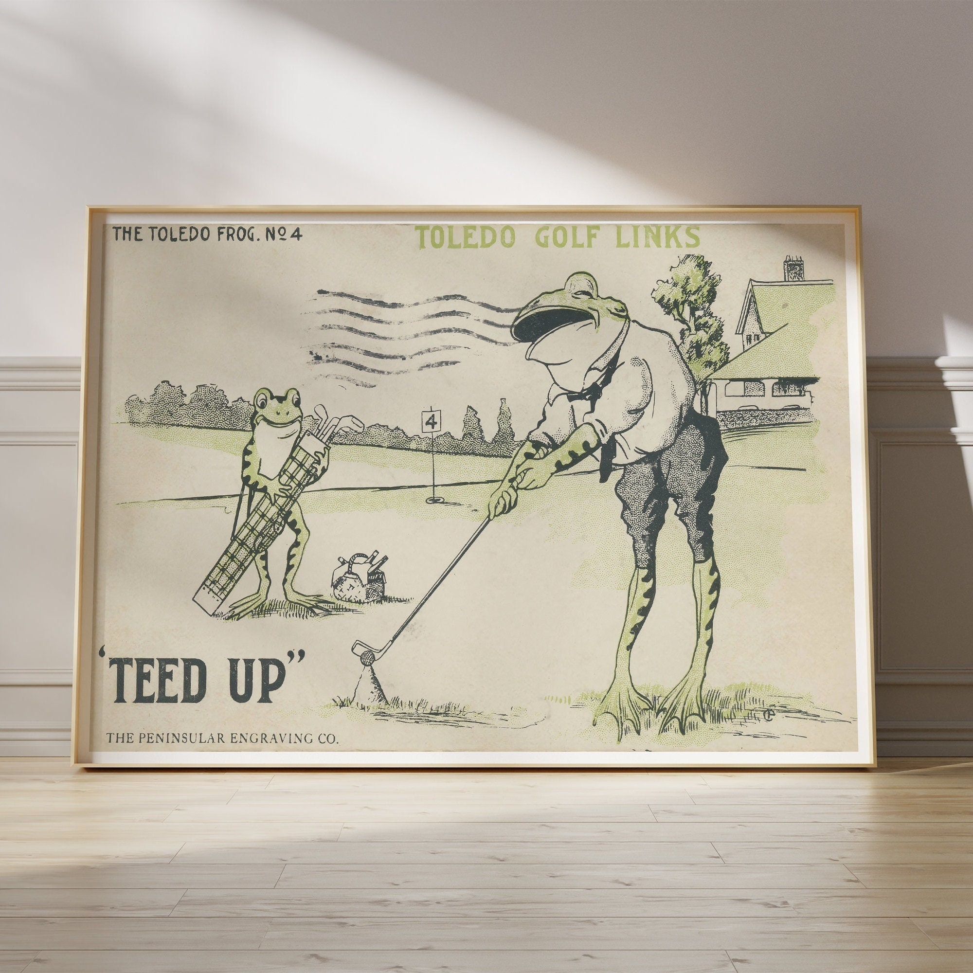 Whimsical Golf Art